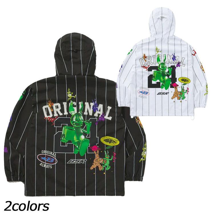 ビーエスラビット レインボーTRストライプフードジャケット | APORITO（アポリト）公式通販サイト