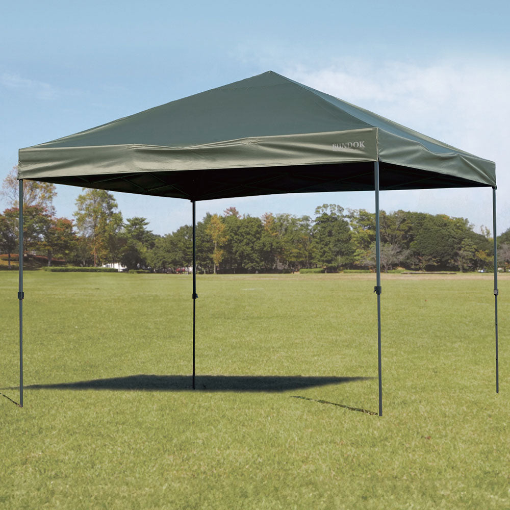 バンドック ワンアクションタープ 300 ブラックコーティング | APORITO（アポリト）公式通販サイト